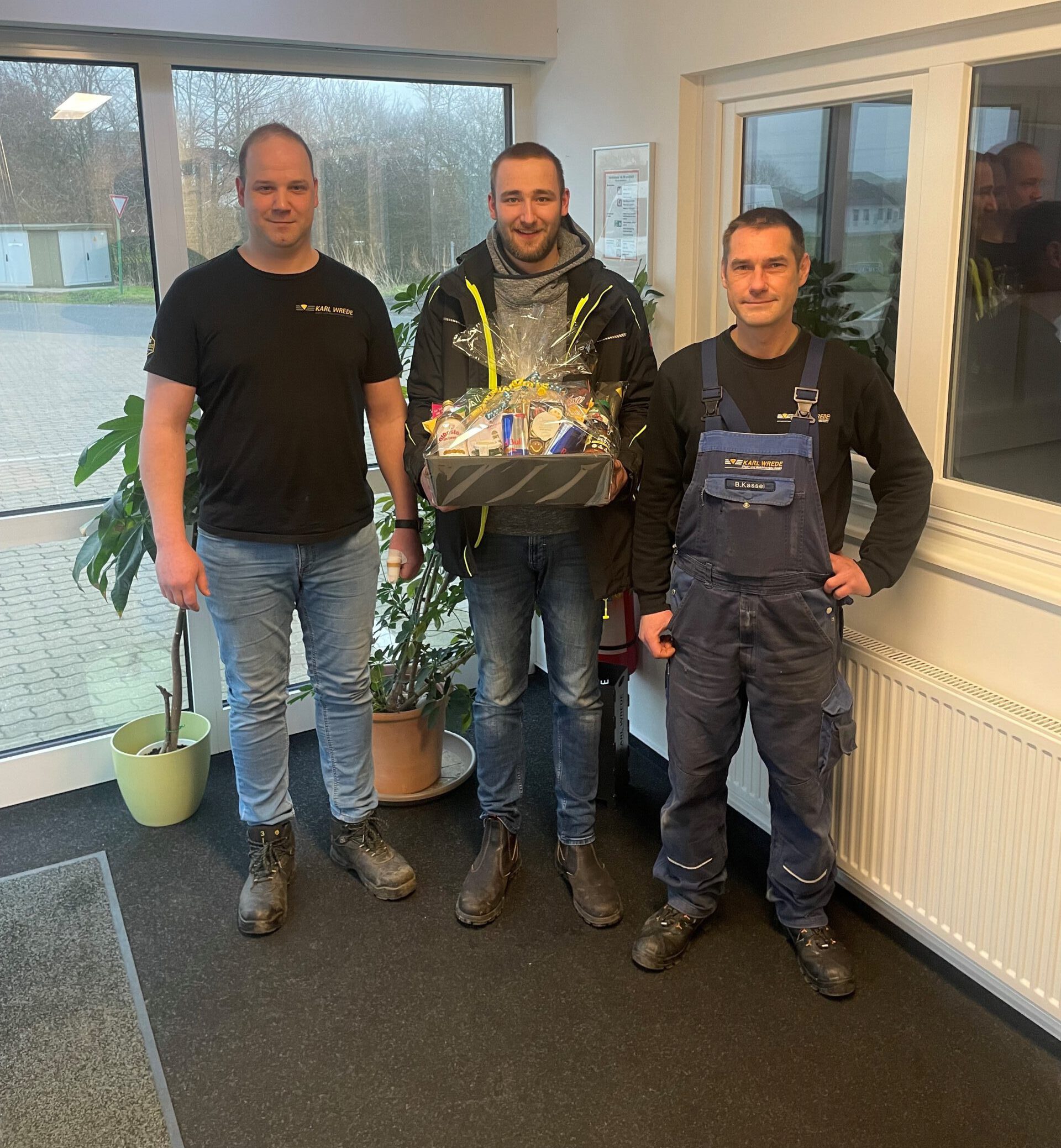 HERZLICHEN GLÜCKWUNSCH, JACOB! - Karl Wrede Stahl- und Maschinenbau GmbH