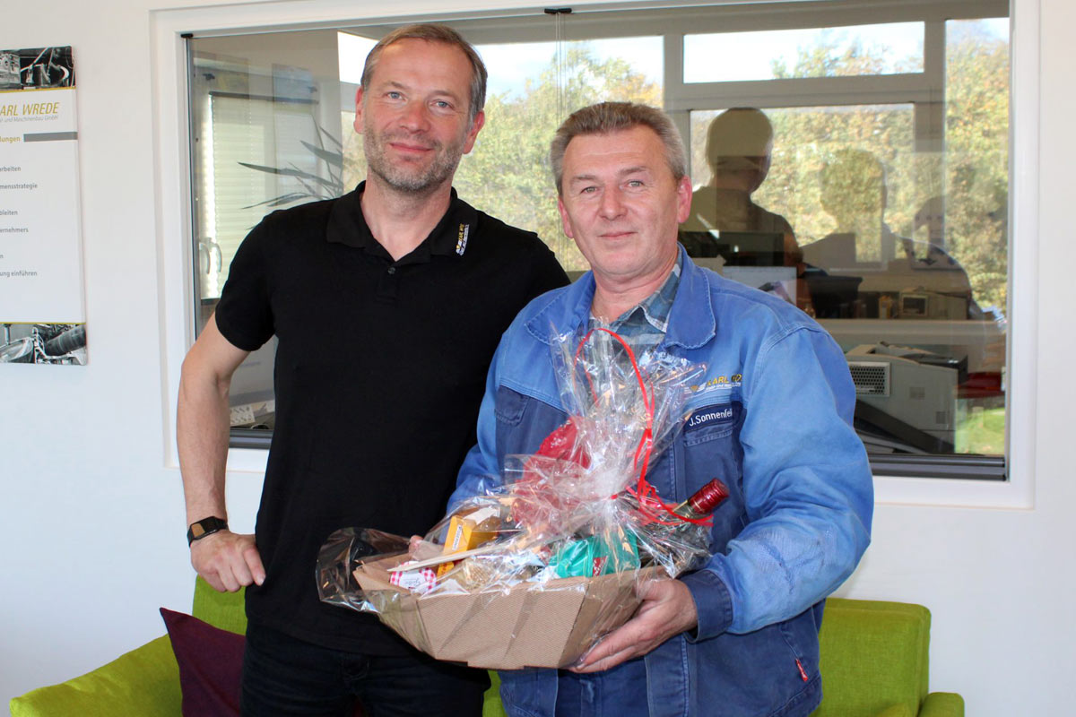 15 Jahre Karl Wrede - Jubiläum von Juri - Karl Wrede Stahl- und ...