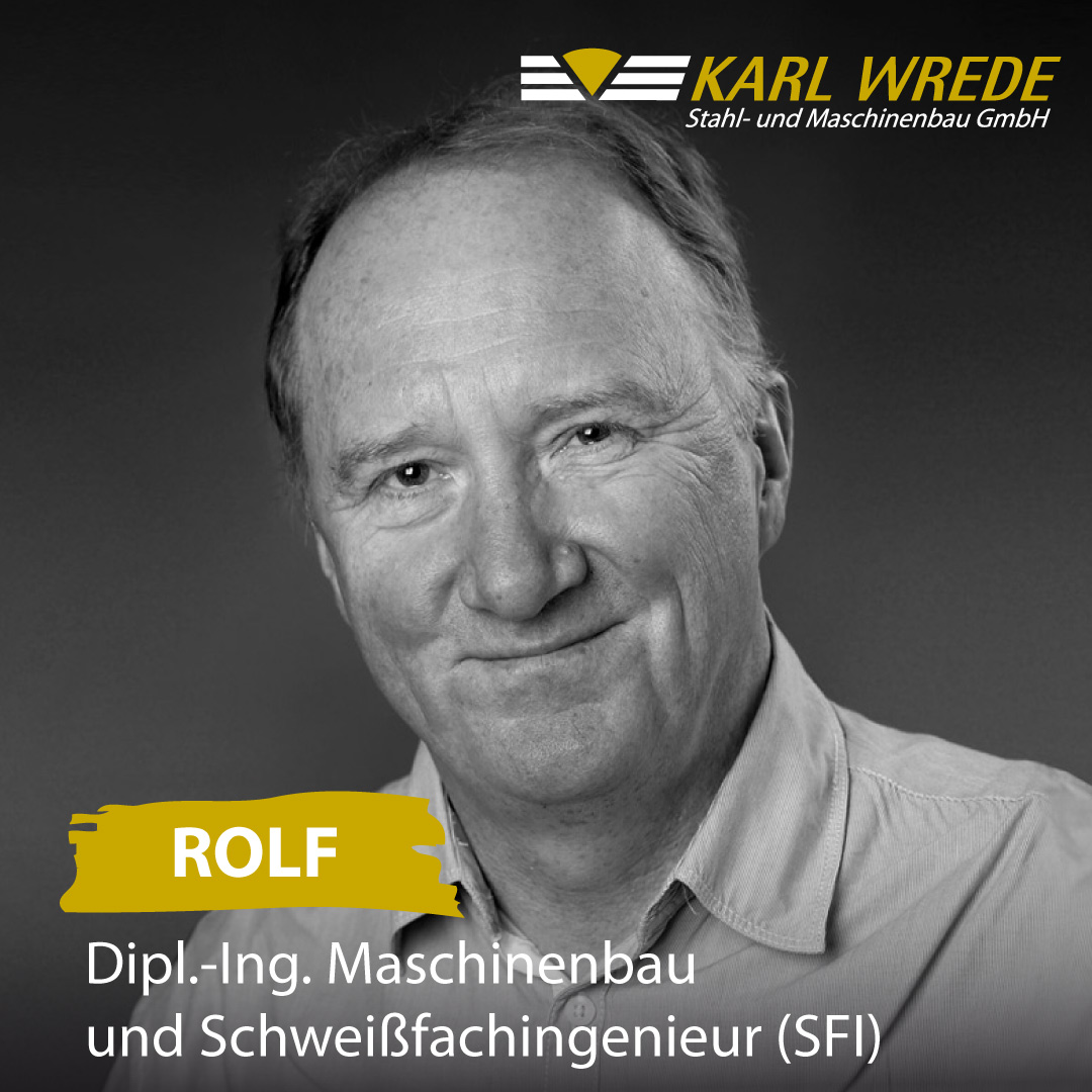 Neu an Bord: Dipl.-Ing. (SFI) Rolf Andresen - Karl Wrede Stahl- und ...